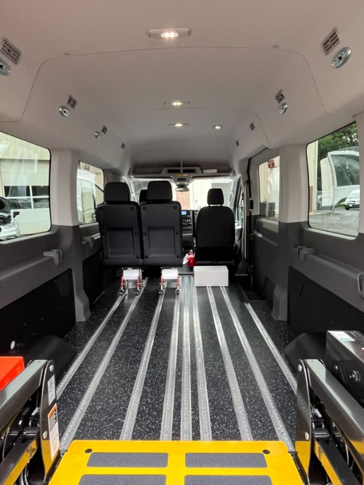 Wheelchair Van - 2025 Ford T350 STQ-49666 - MobilityWorks Commercial